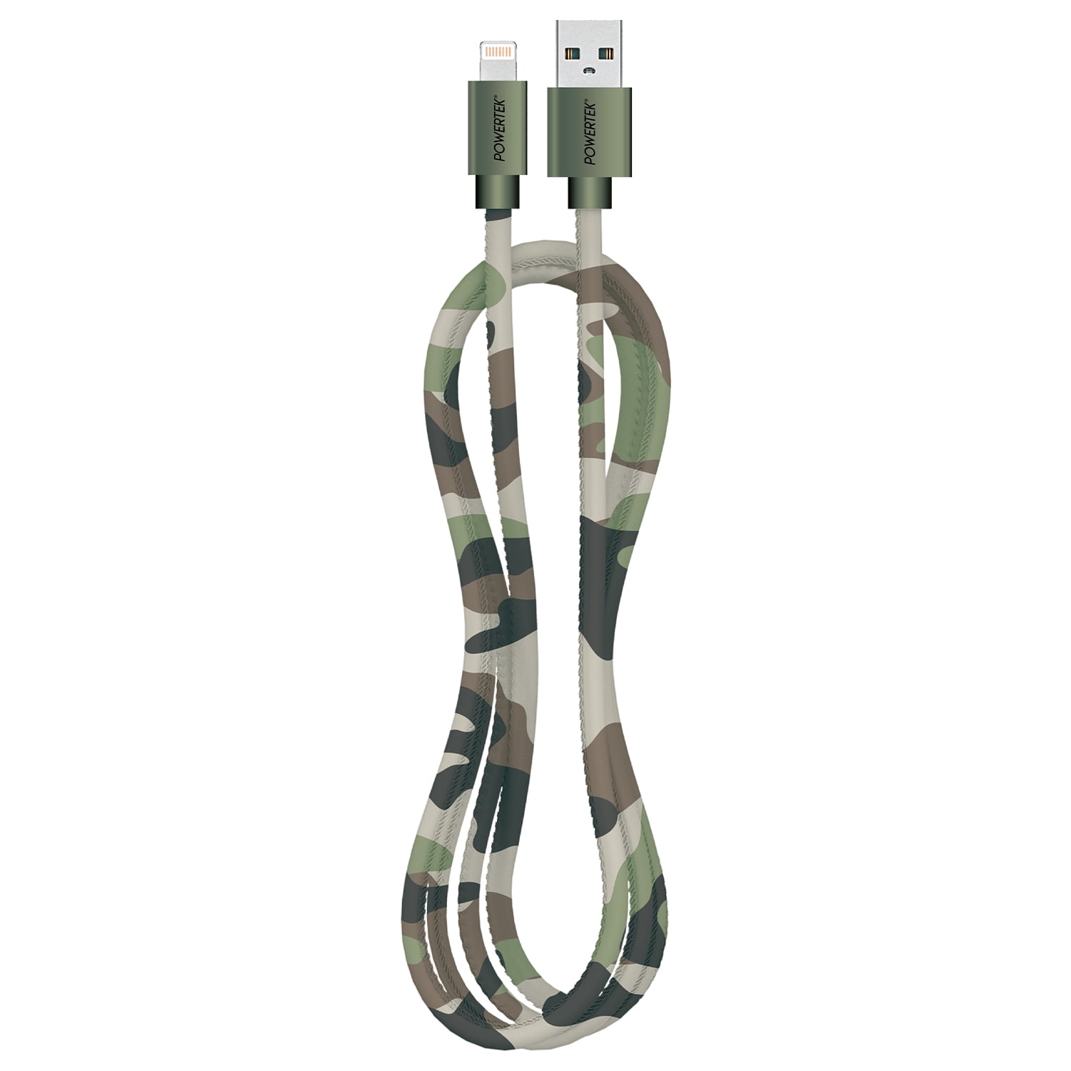 Liquipel Powertek Pastel Camo USB-A to Lightning - Green - Walmart.com