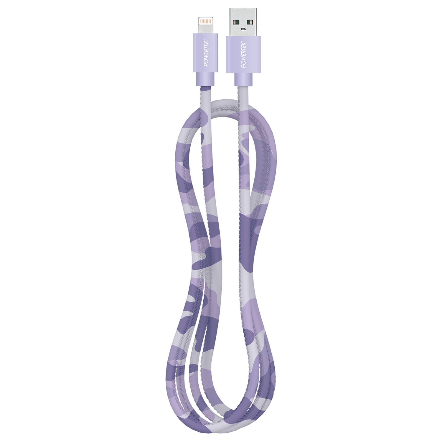 Liquipel Powertek Pastel Camo USB-A to Lightning - Purple - Walmart.com