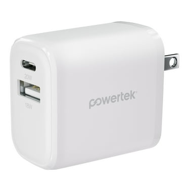 Liquipel Powertek Retro 20W Combo Wall Charger - Pink - Walmart.com