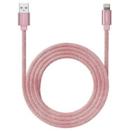 Liquipel Powertek Glow in the Dark USB-A to Lightning - Pink - Walmart.com