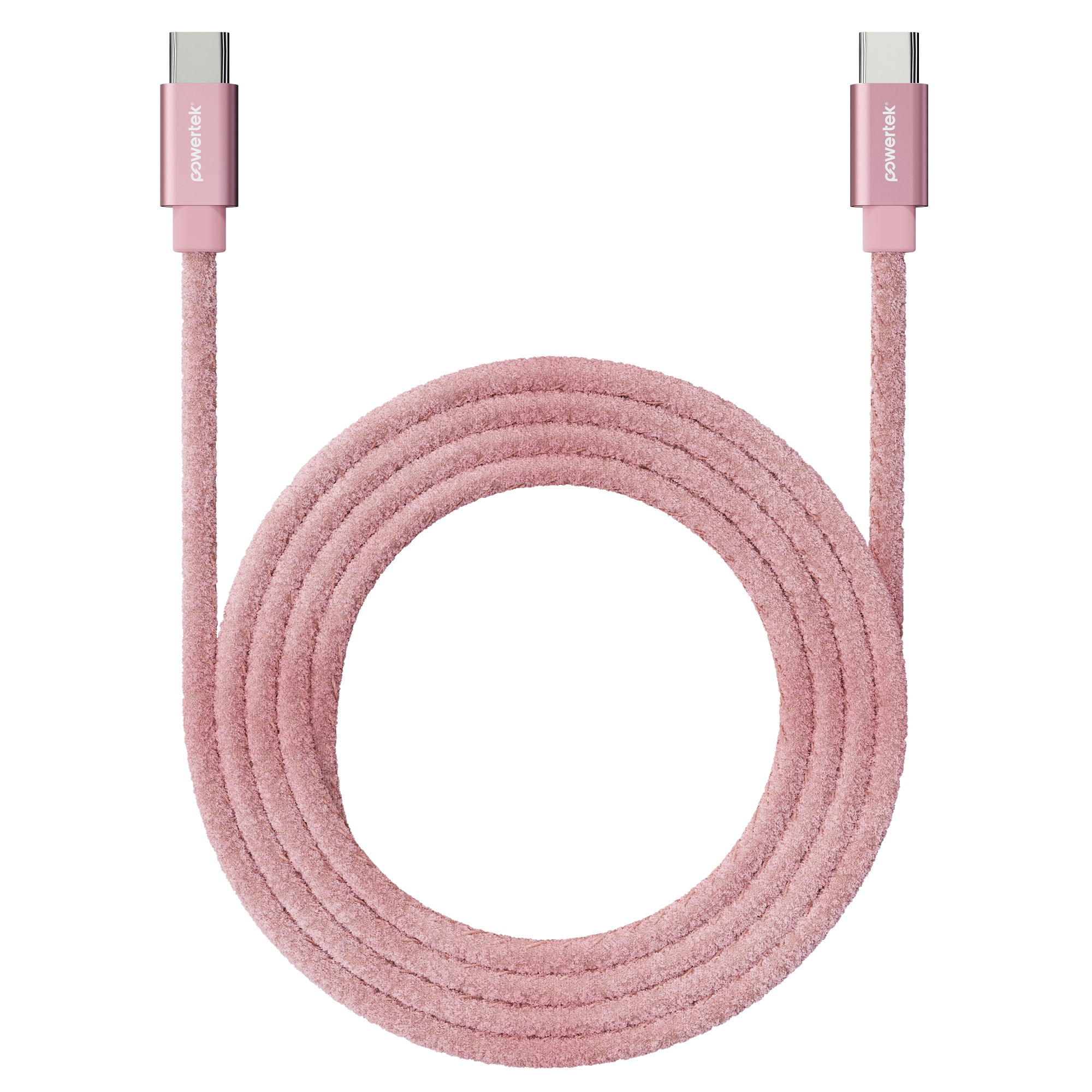 Liquipel Powertek Pastel Velvet USB-C to USB-C - Pink - Walmart.com