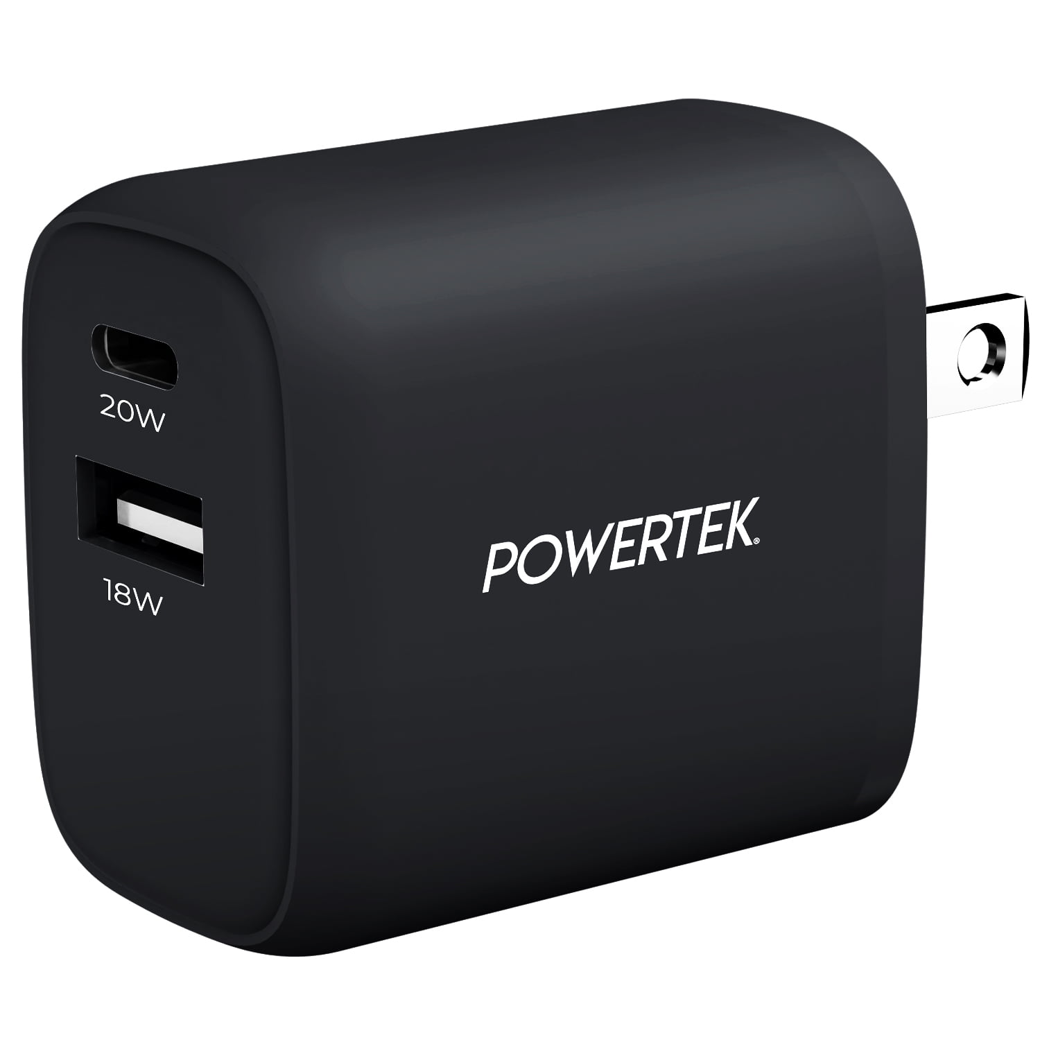 Liquipel Powertek Premium Braided 20W A/C Combo Charger - Black ...