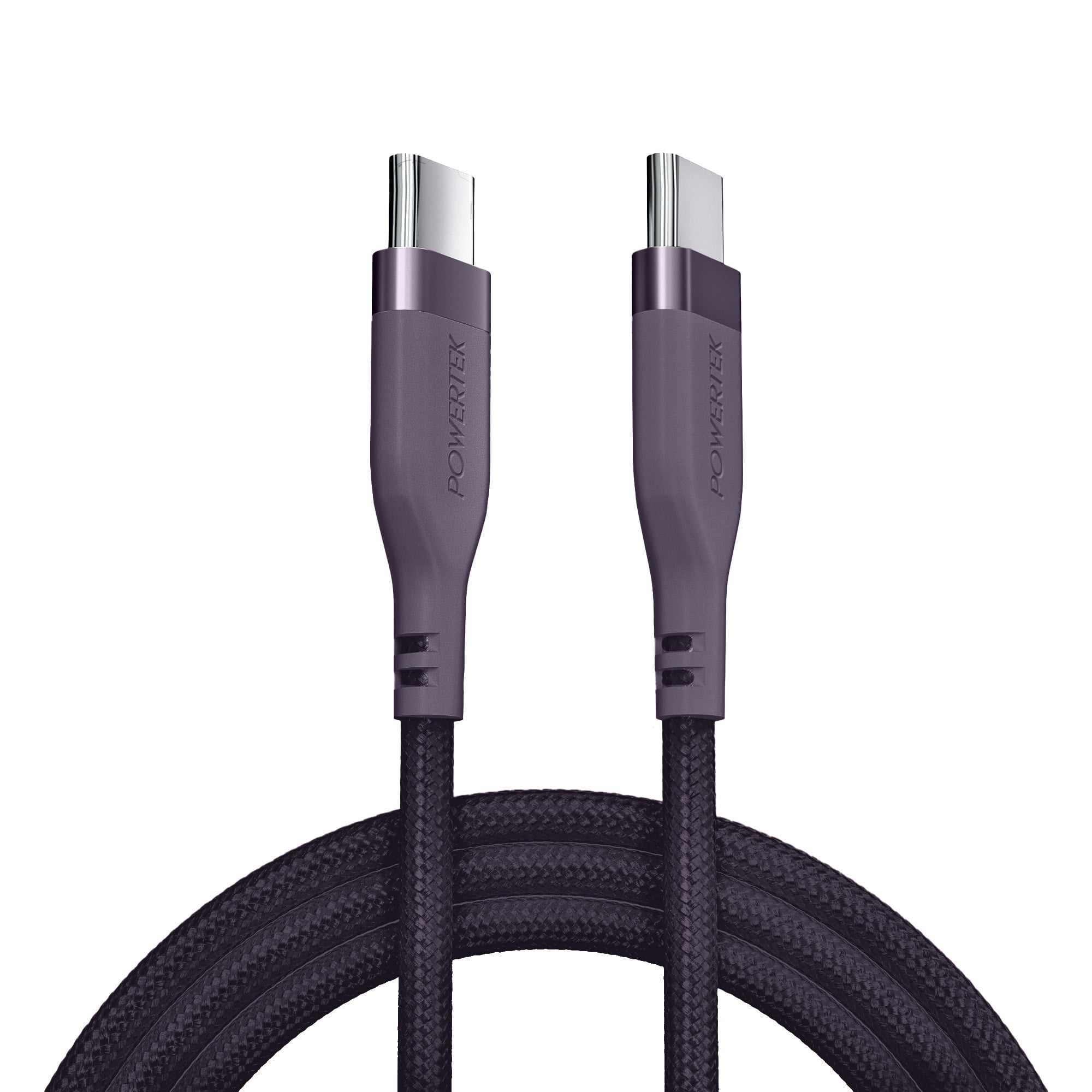 Liquipel Powertek Premium Braided USB-C to USB-C Cable - Purple ...