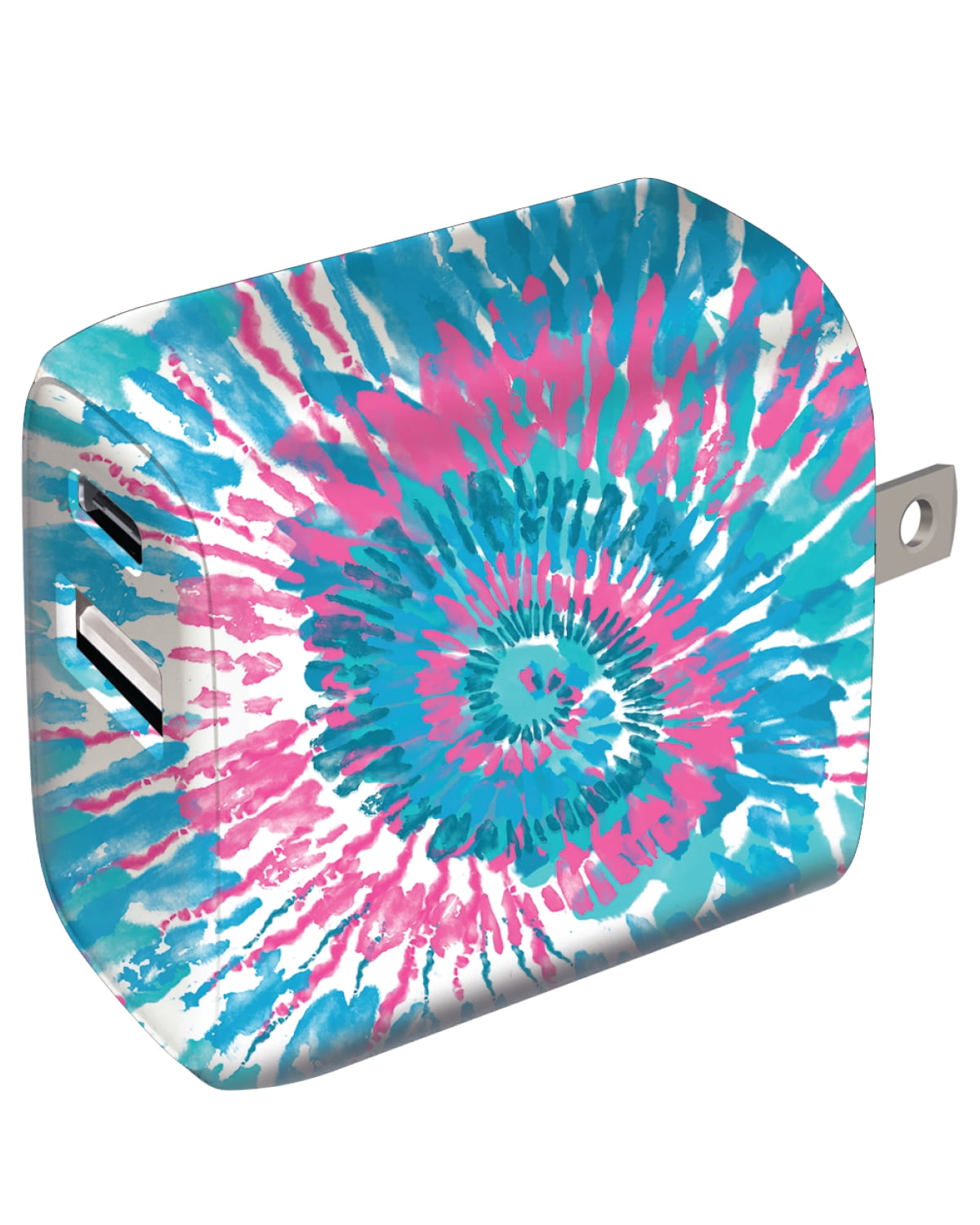 Liquipel Powertek Tie Dye Type-C Fast Charging Wall Charger 20W PD USB ...