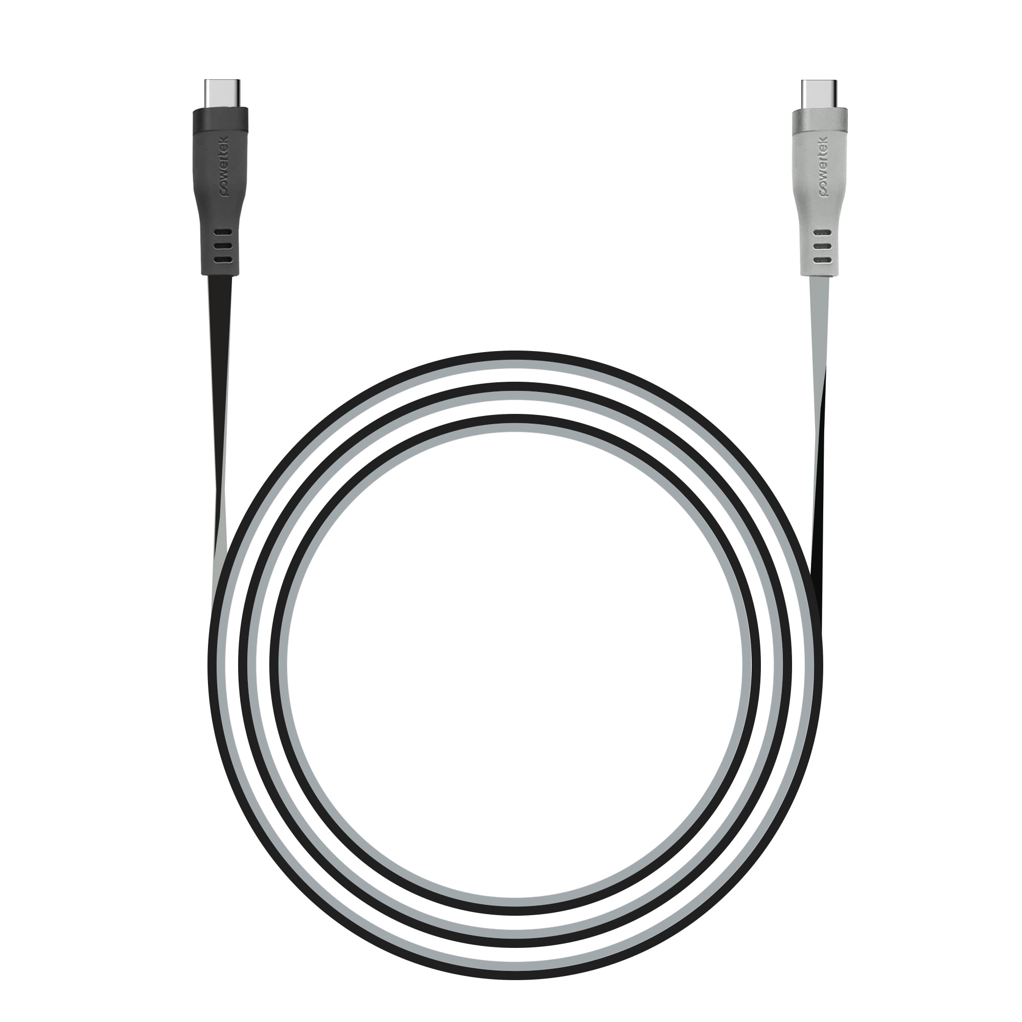 Liquipel Powertek Two Tone USB-C to USB-C - Black - Walmart.com