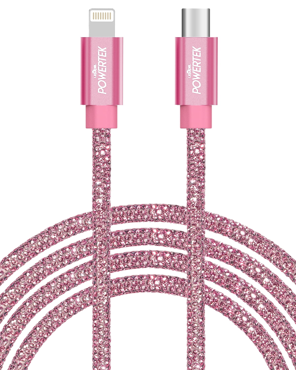 Liquipel Powertek USB C Lightning iPhone Charger Cable [MFI Certified], Fast Charging 6ft USB C ...