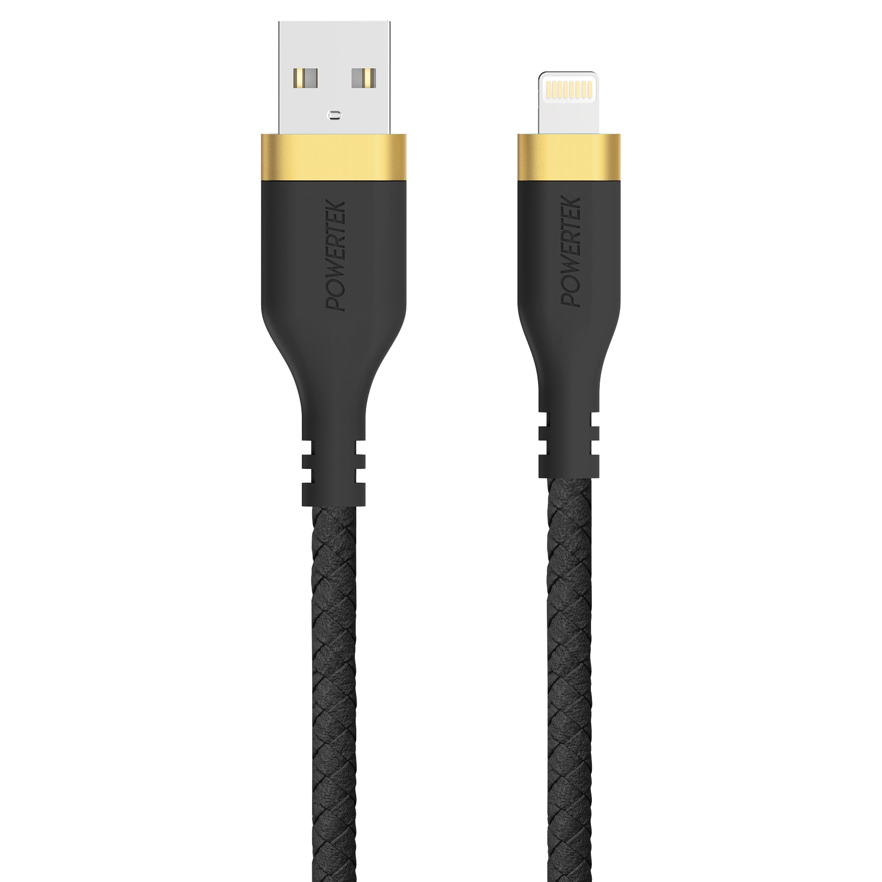 Liquipel Powertek Woven USB-A to Lightning - Black - Walmart.com