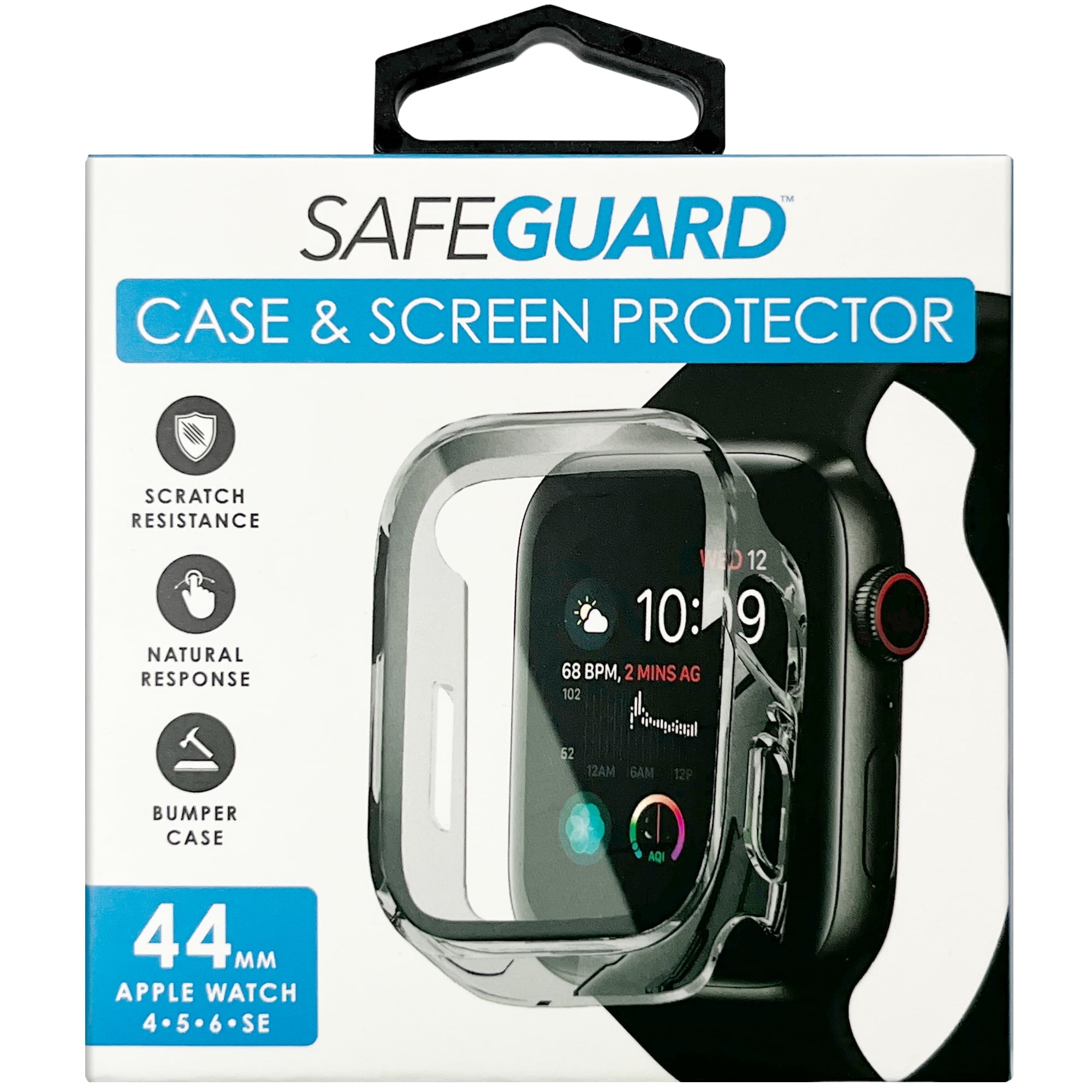 Liquipel Safeguard Apple Watch Bumper/Screen Protection Combo - 44mm ...