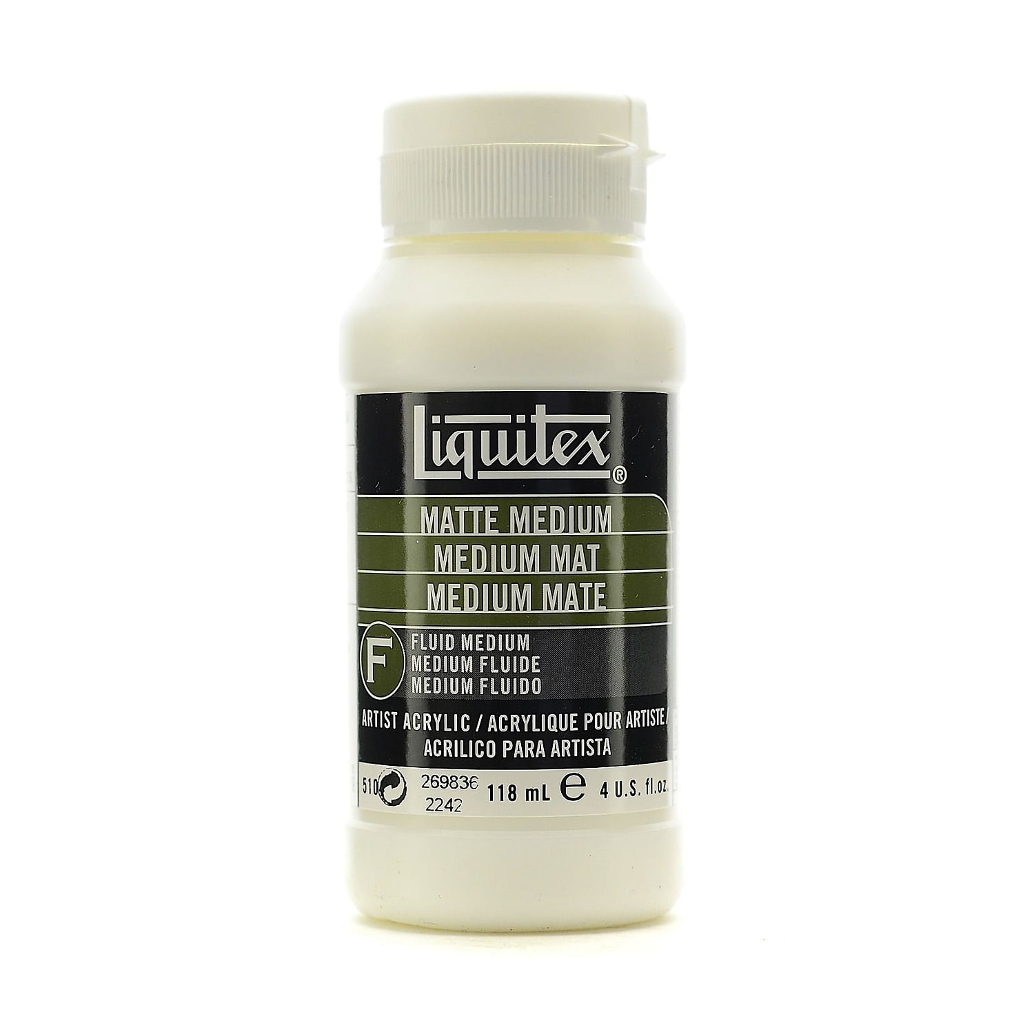 Liquitex Acrylic Paint Matte Paint Medium 4 Oz. [Pack Of 2] (2PK-5104 ...