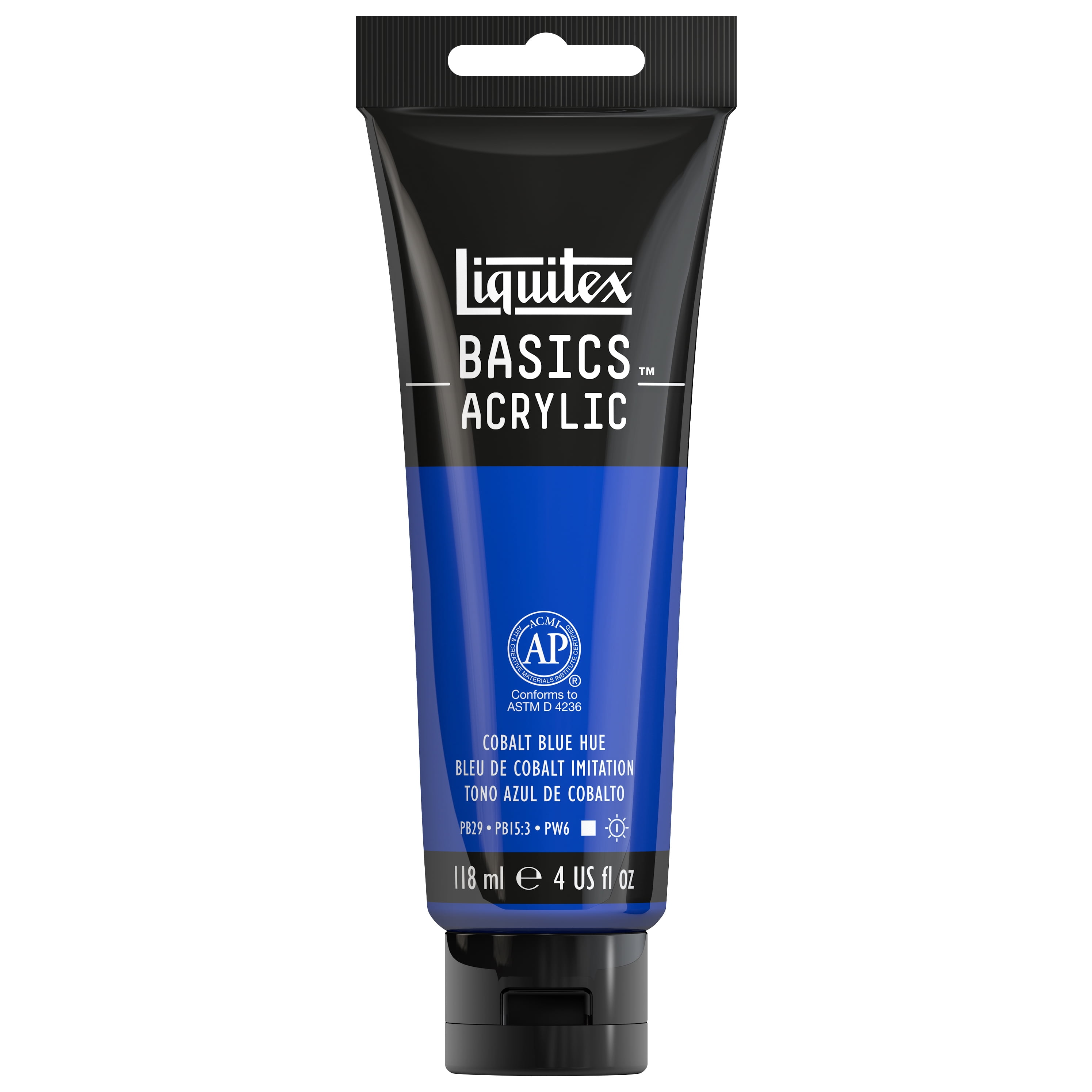 Liquitex BASICS Acrylic Color, 4 oz. Tube, Cobalt Blue - Walmart.com