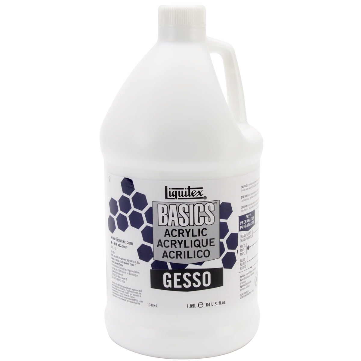 Liquitex BASICS Gesso-64oz FOB: MI - Walmart.com