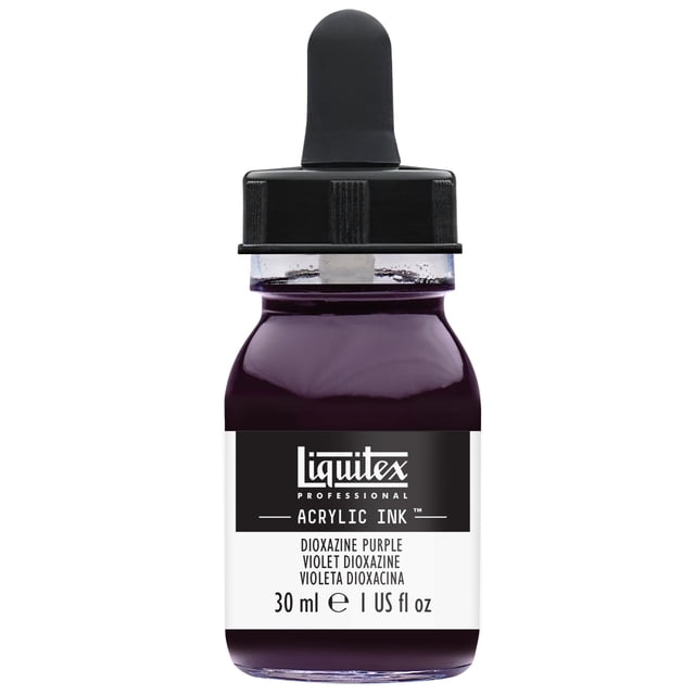 Liquitex Professional Acrylic Ink, 30ml Jar, Dioxazine Purple - Walmart.com