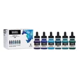 Liquitex Professional Acrylic Ink, Aqua Colors, Set of 6, 30 ml Bottles ...