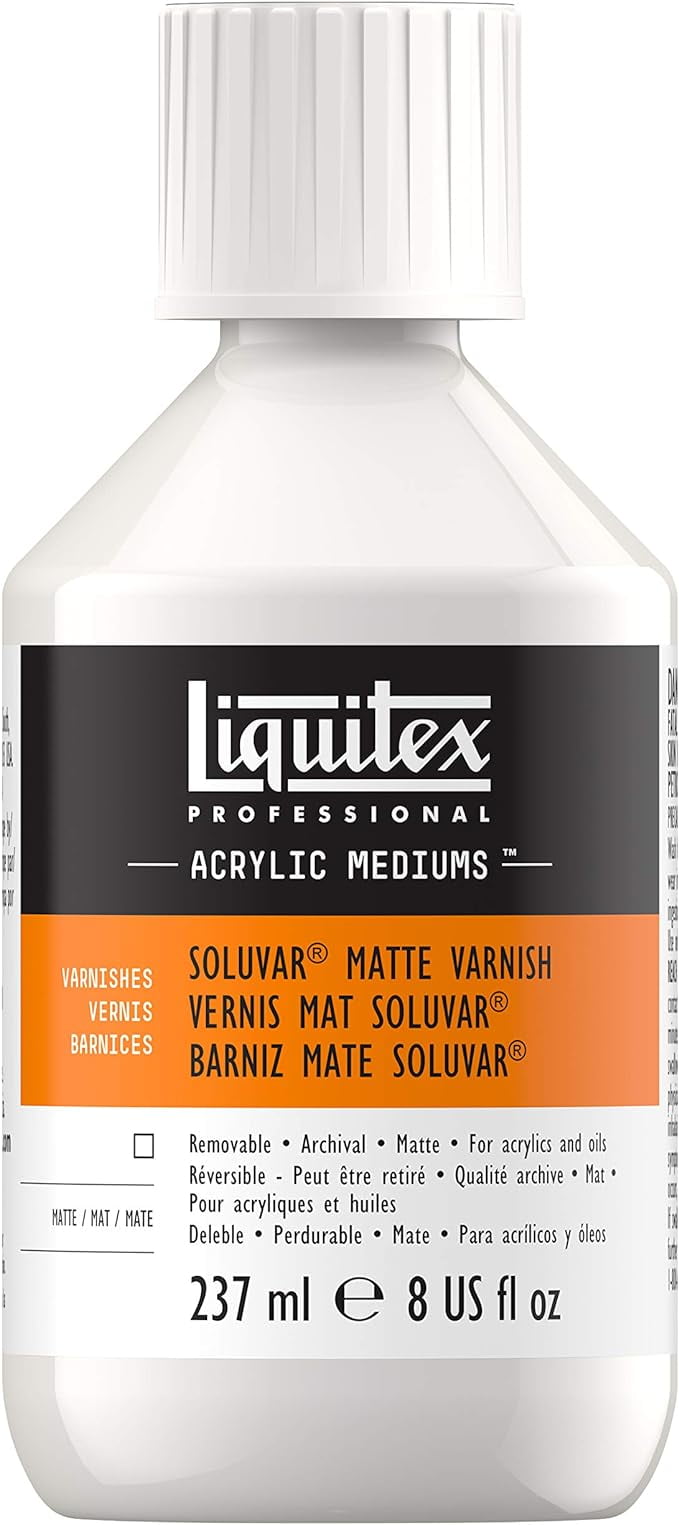 Liquitex Professional Soluvar Gloss Varnish, 237ml (8-oz) - Walmart.com