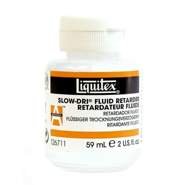 Liquitex Slow-Dri Blending & Painting Medium, Fluid, 8 oz. - Walmart.com
