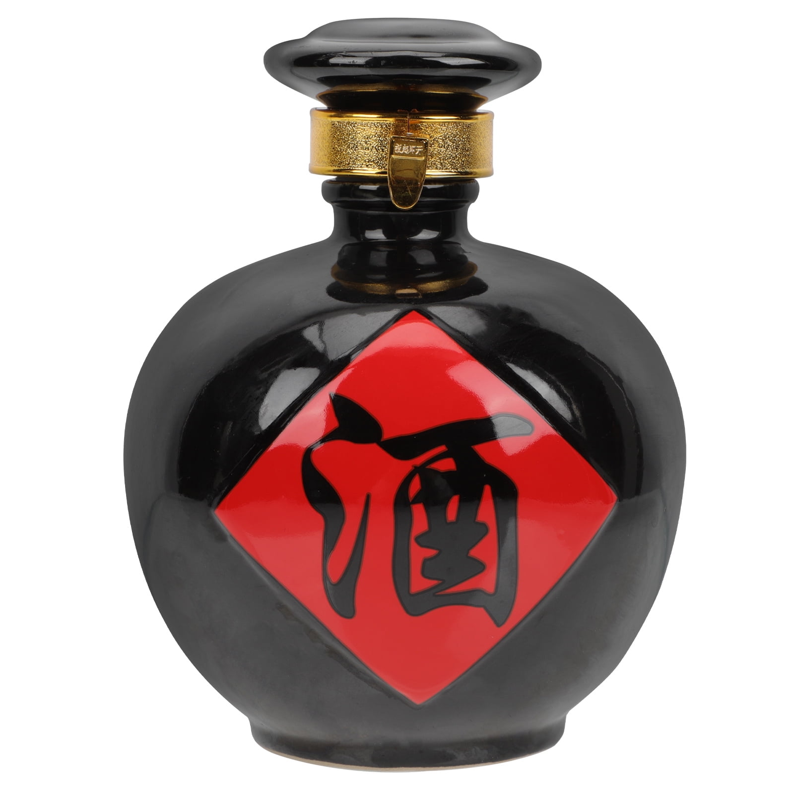 ORDDIART Ceramic Wine Pot Black For Home Use 1Set 7.3x5.7in - Walmart.com