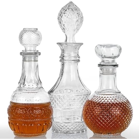 Liquor Decanters Whiskey Decanter Set - Creative Glass Decanter for ...