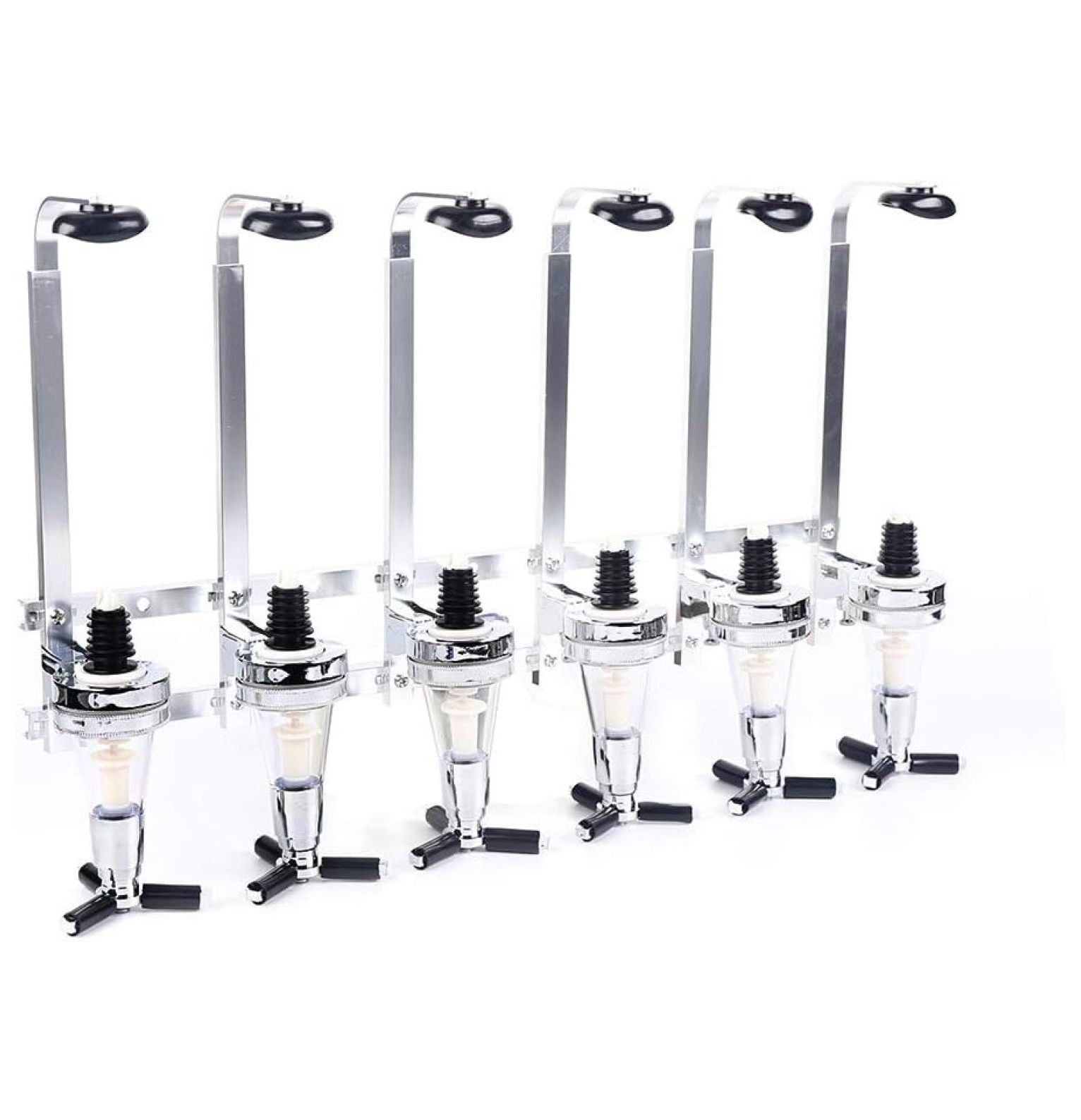 Liquor Dispenser, 6 Bottle Wall Mounted Liquor Dispenser Bar Beer Wine ...