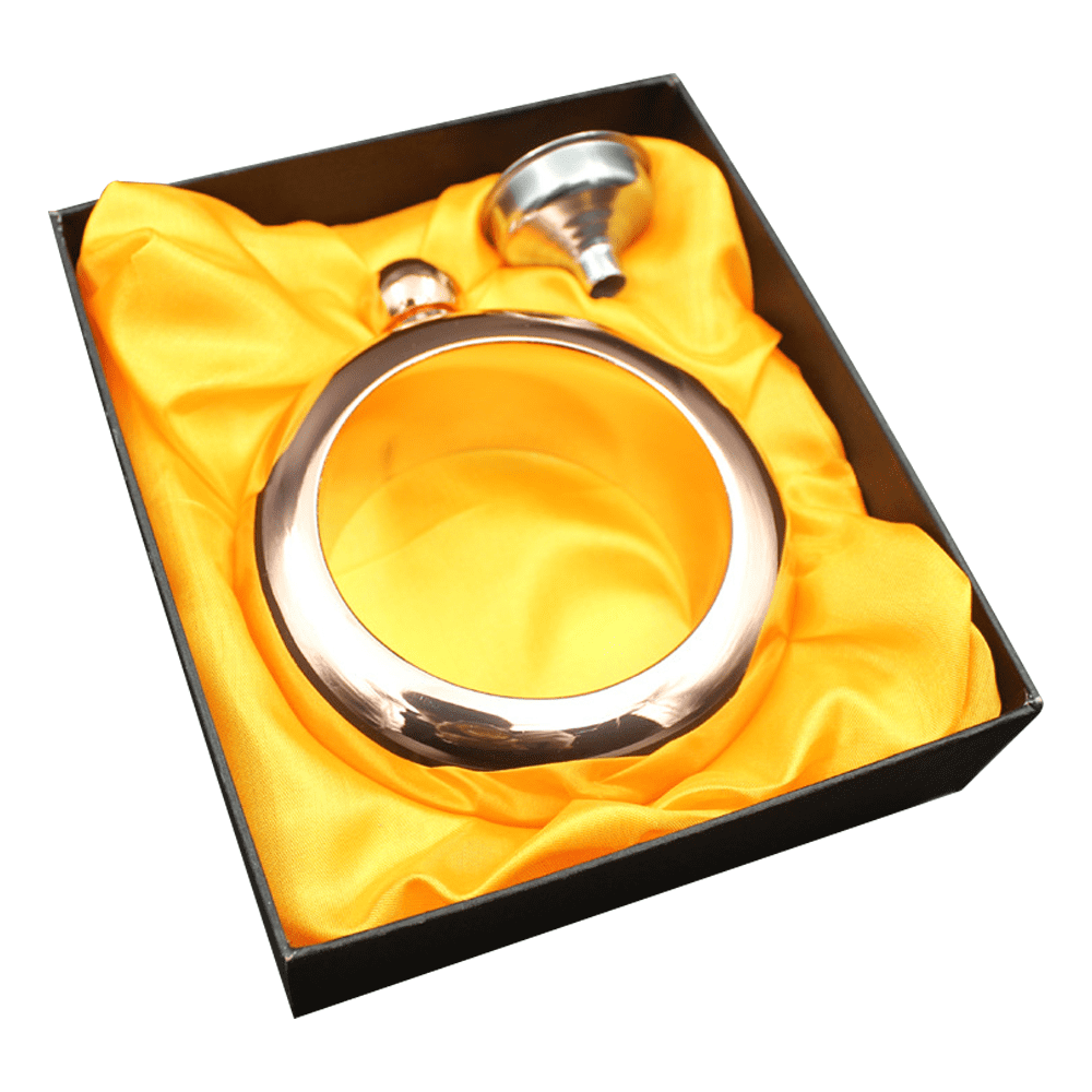 Liquor Flask For Women With Funnel-Stainless Teel Bangle Bracelet Flask ...