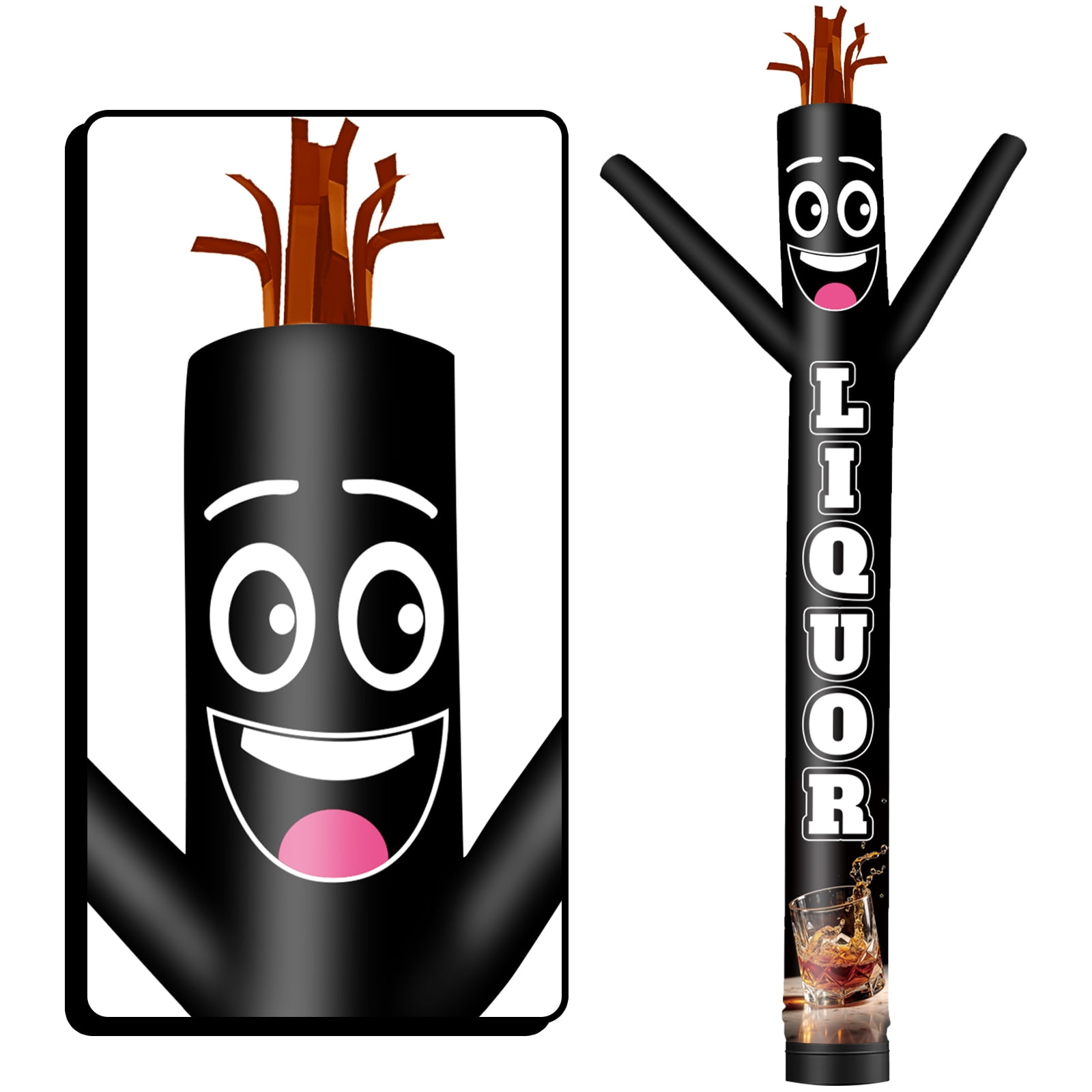 Liquor Inflatable Tube Man Wacky Wavy Dancing Guy for Outdoor ...