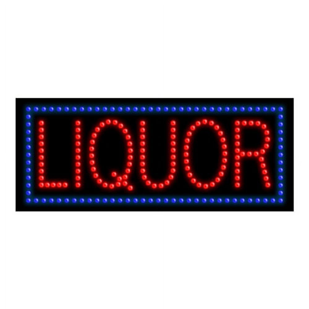 Liquor-LED Dots Sign Made in USA - Walmart.com