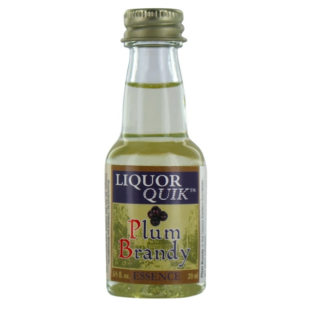 Liquor Quik Natural Brandy Essence 20 mL (Plum Brandy) - Walmart.com
