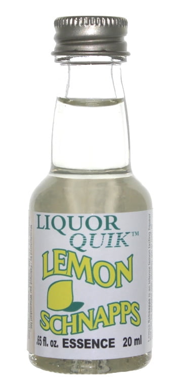 Liquor Quik Natural Schnapps Essence 20 mL (Lemon Schnapps) - Walmart ...