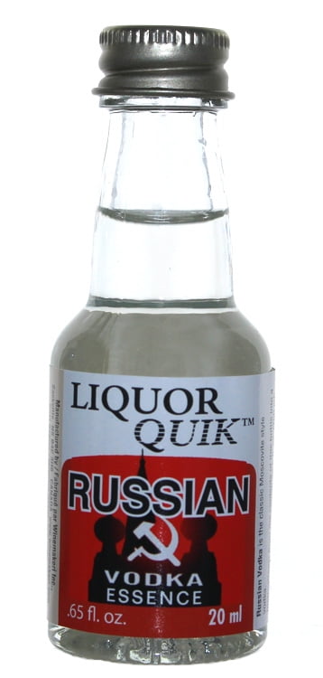 Liquor Quik Natural Vodka Essence 20 mL (Russian Vodka) - Walmart.com