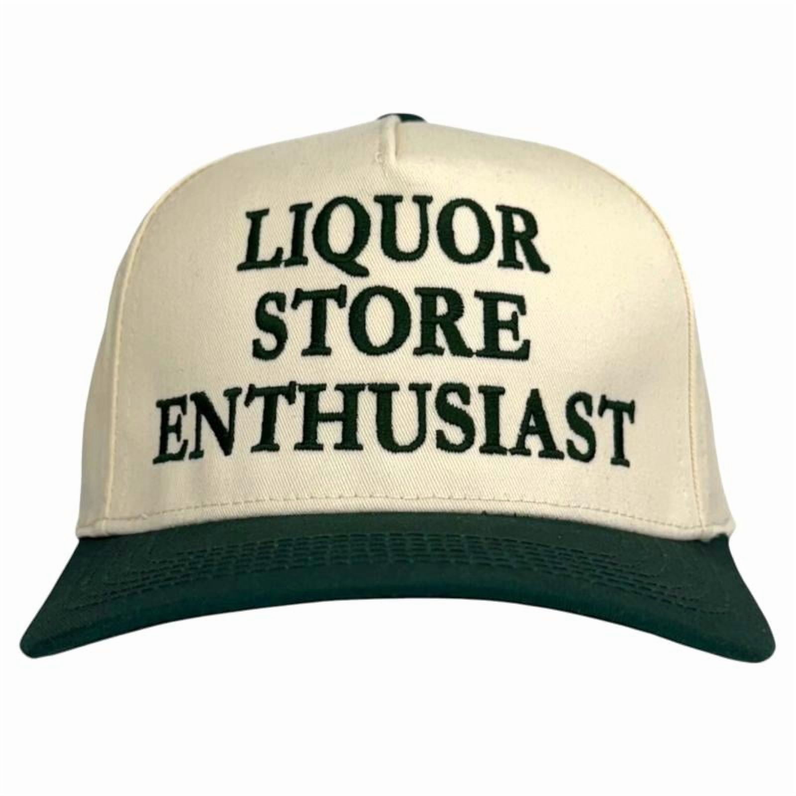 Liquor Store Enthusiast Embroidered Hat, Humorous Alcohol-Themed ...