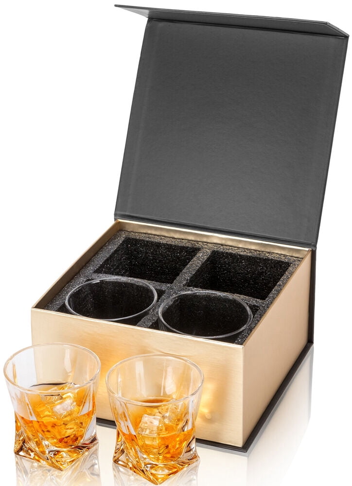 Liquor Whiskey Decanter And Crystal Glass Rock Glassware for Home Bar ...