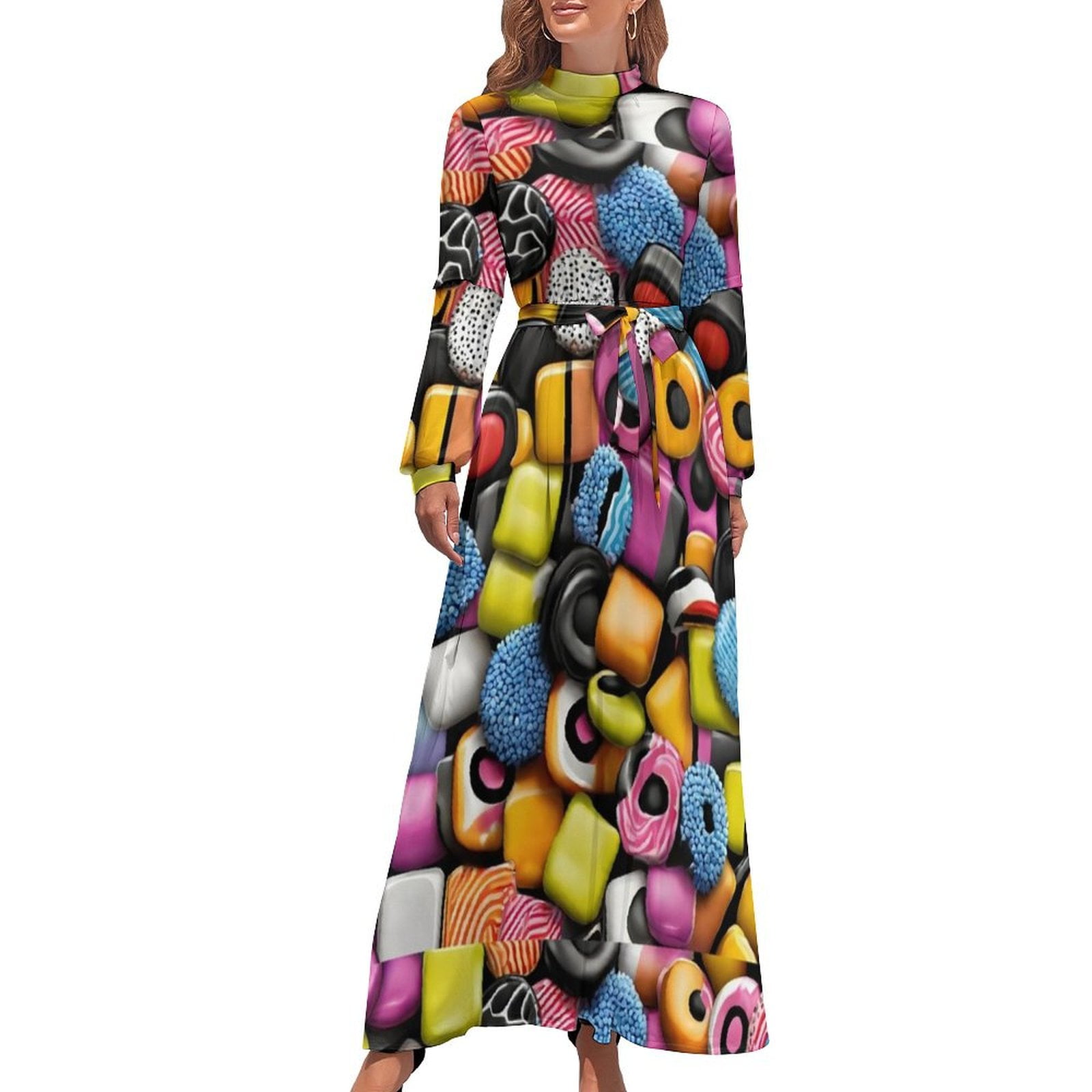Liquorice Allsorts 02 Long Dress Woman dresses women's elegant loose dresses women's summer ...