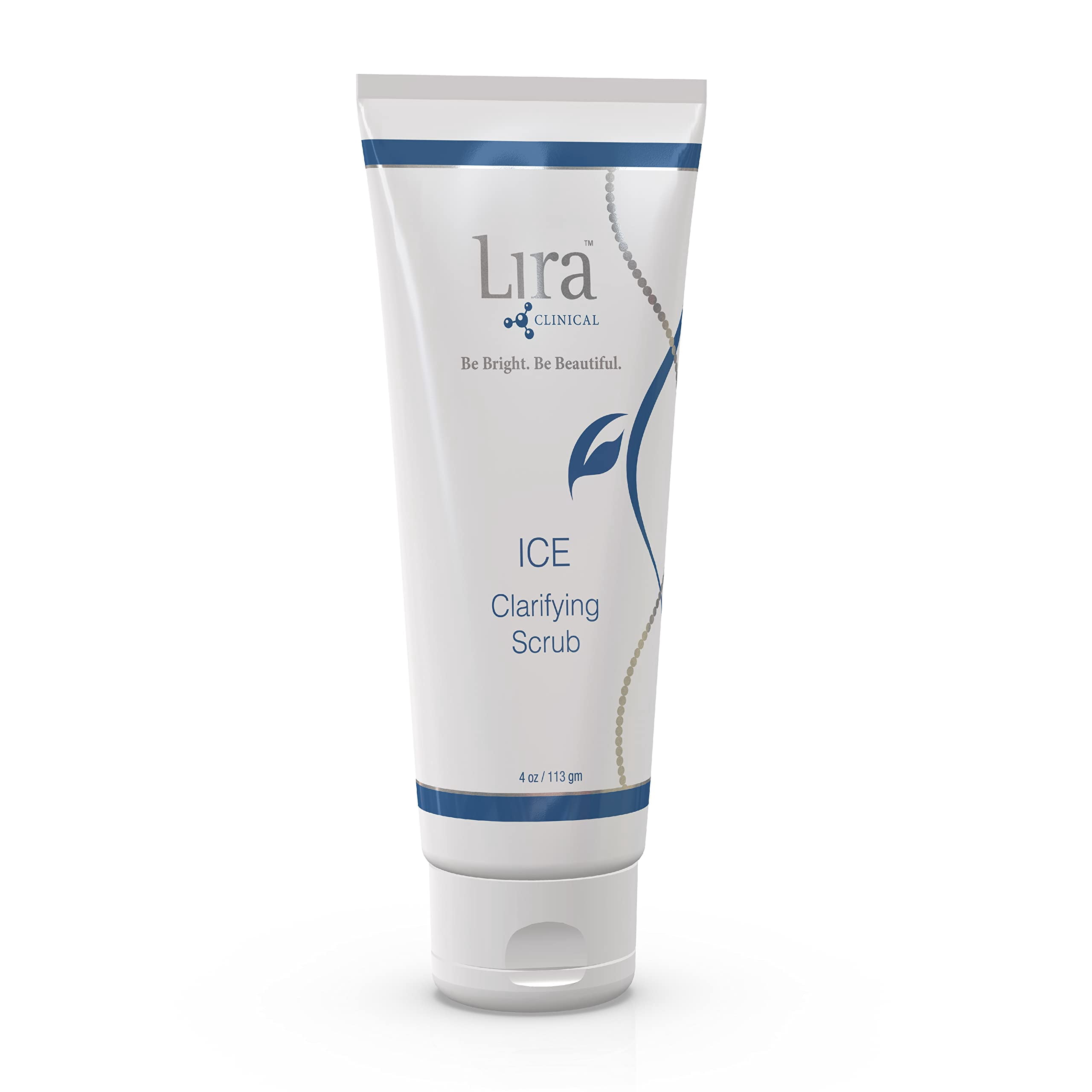 Lira Clinical ICE Clarifying Face Scrub - Soothing & Exfoliating Scrub ...