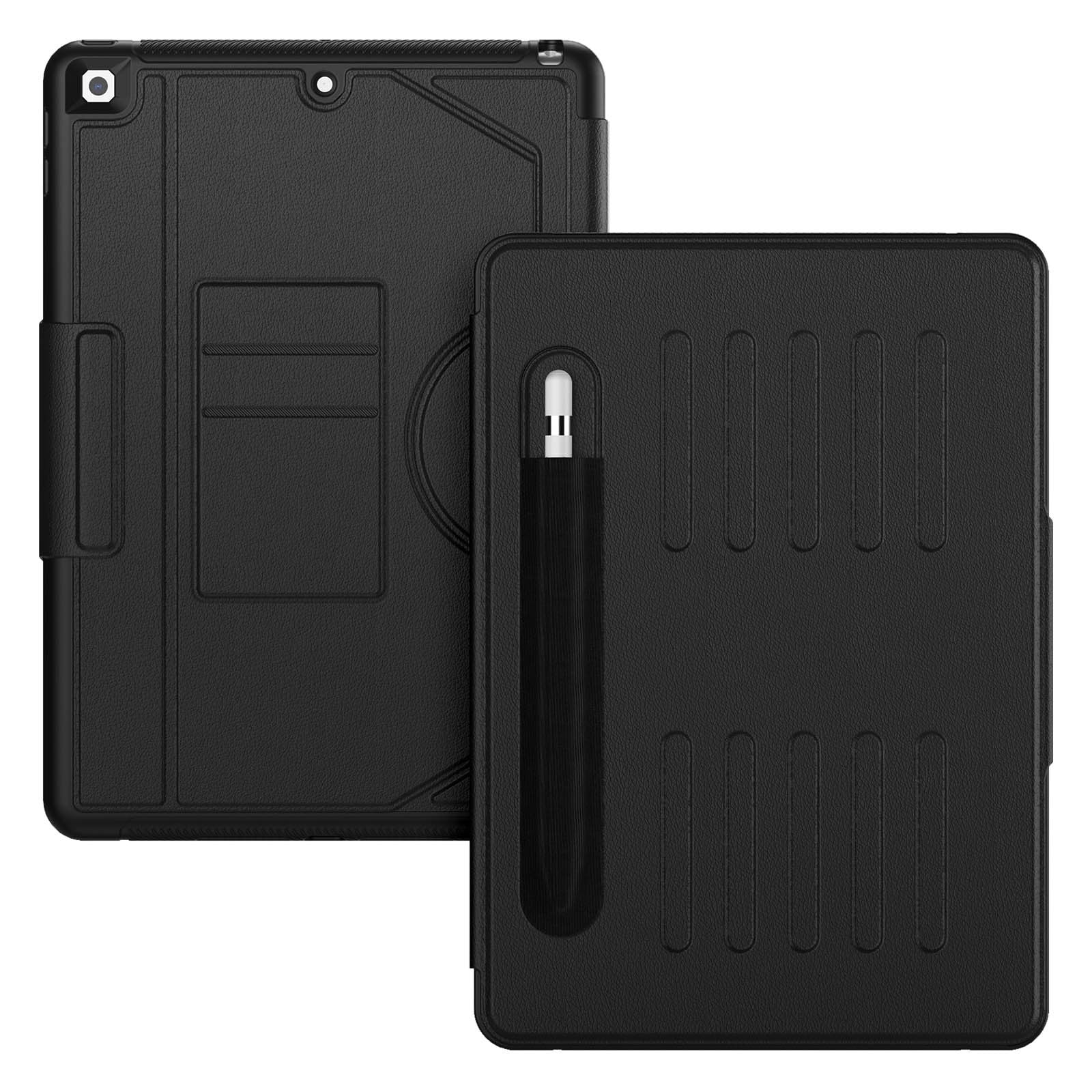 Lirau Slim Protective Cover With Pencil Holder Multiple Viewing Angles ...