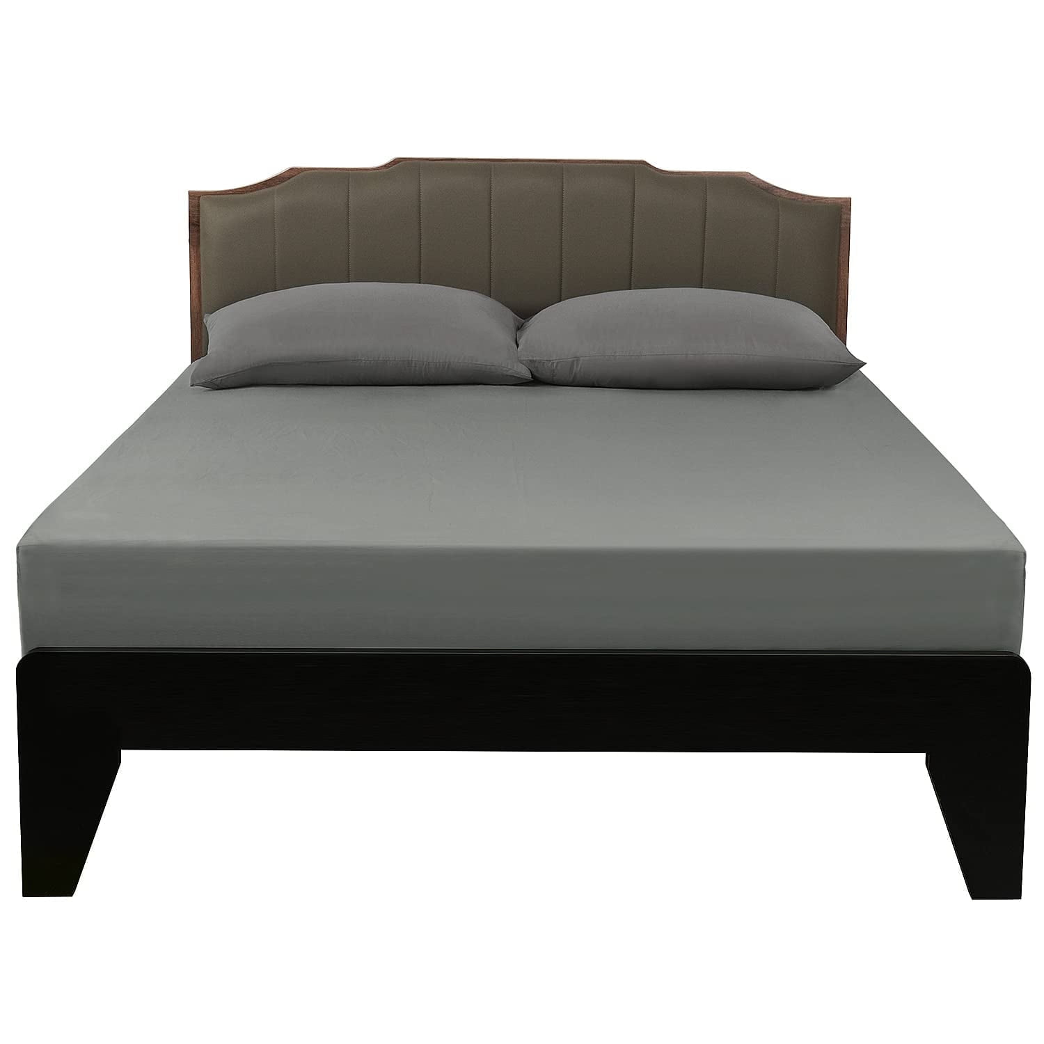 Lirex Queen Size Deep Pocket Fitted Sheet, 100% Egyptian Cotton, 400 Thread Count, Soft ...