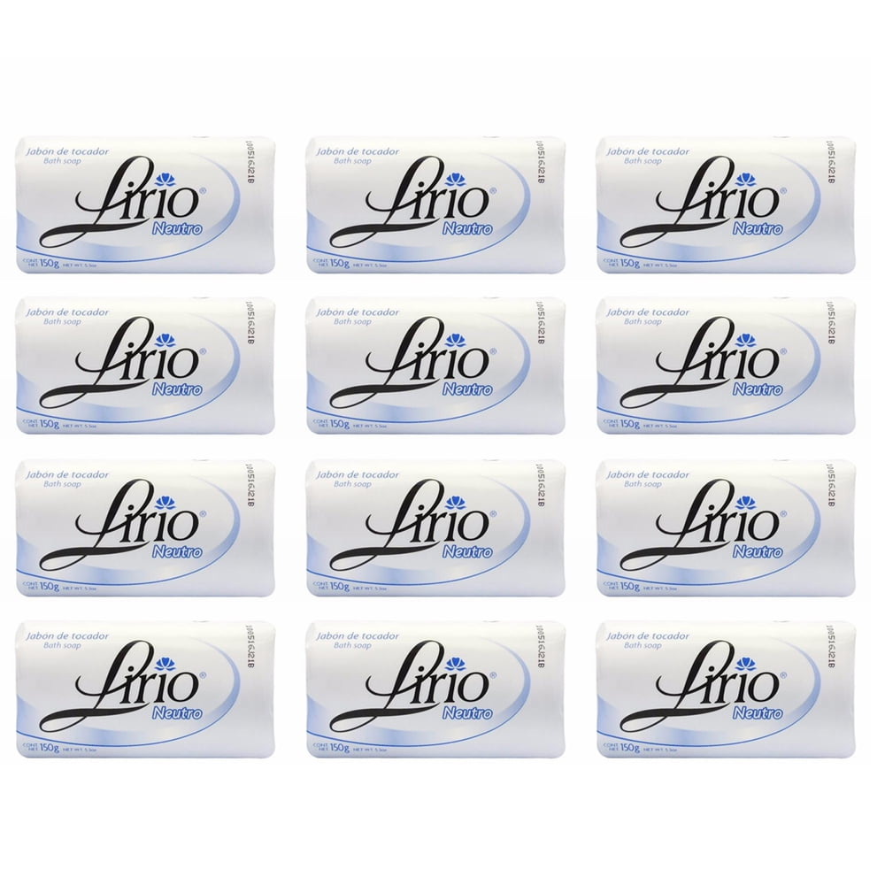 Lirio Neutro Dermatological Anti-Acne & Eczema Bar Soap. Mild Scent ...