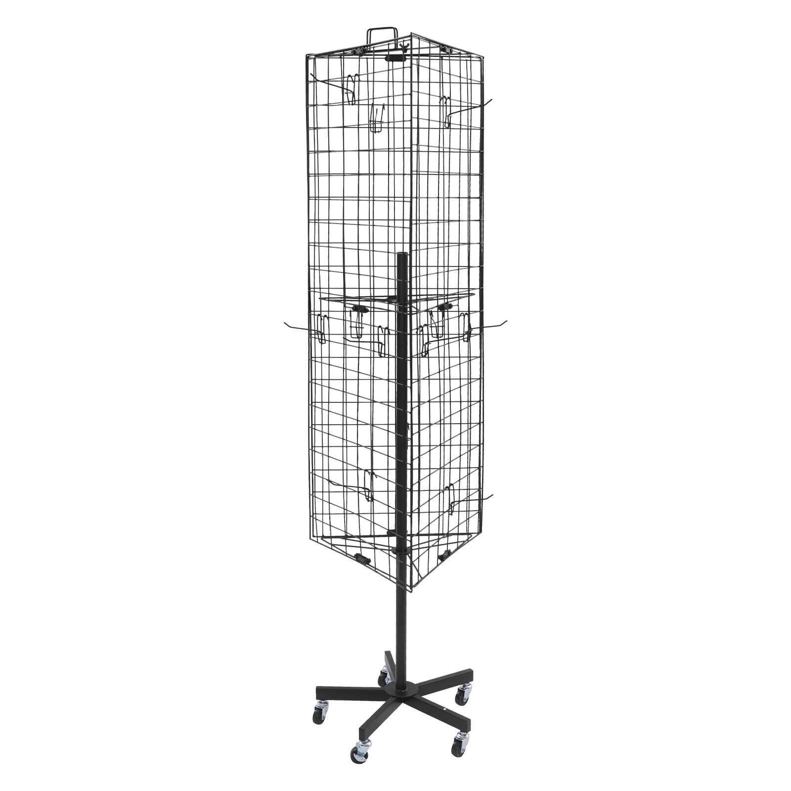 Lirted Triangular Gridwall Panel Display Stand with Base and Pole ...