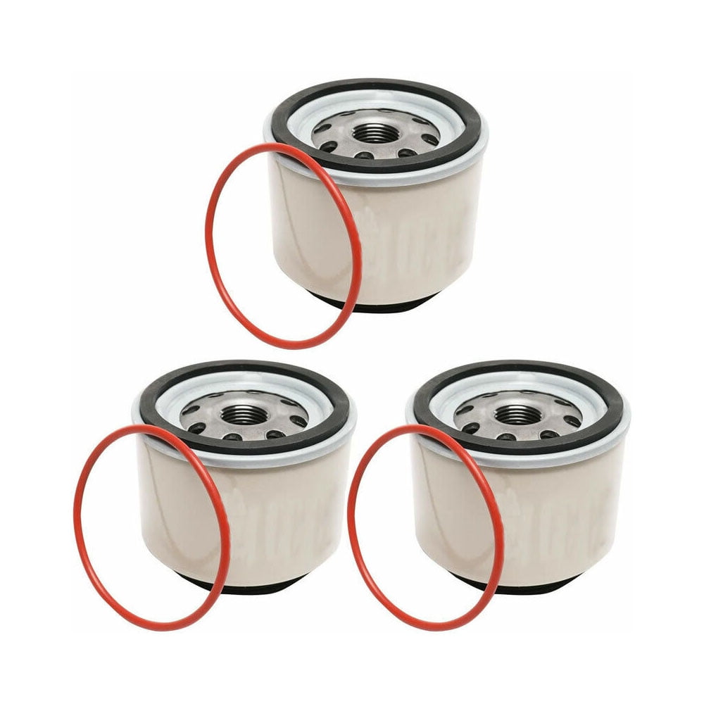 LisFaxbo 3 Packs R12T Fuel Filter/Water Separator Element For Racor ...