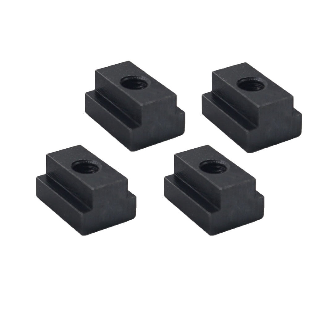 LisFaxbo 4Pcs Armor Plate Rail T-Slot Track Nut Rail Tiedown 3/8"-16 ...