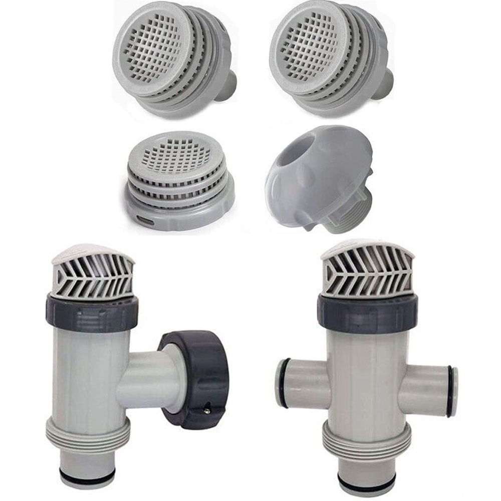 LisFaxbo 6 Pack Split Plunger Valve & Plunger Valve & Inlet Water ...