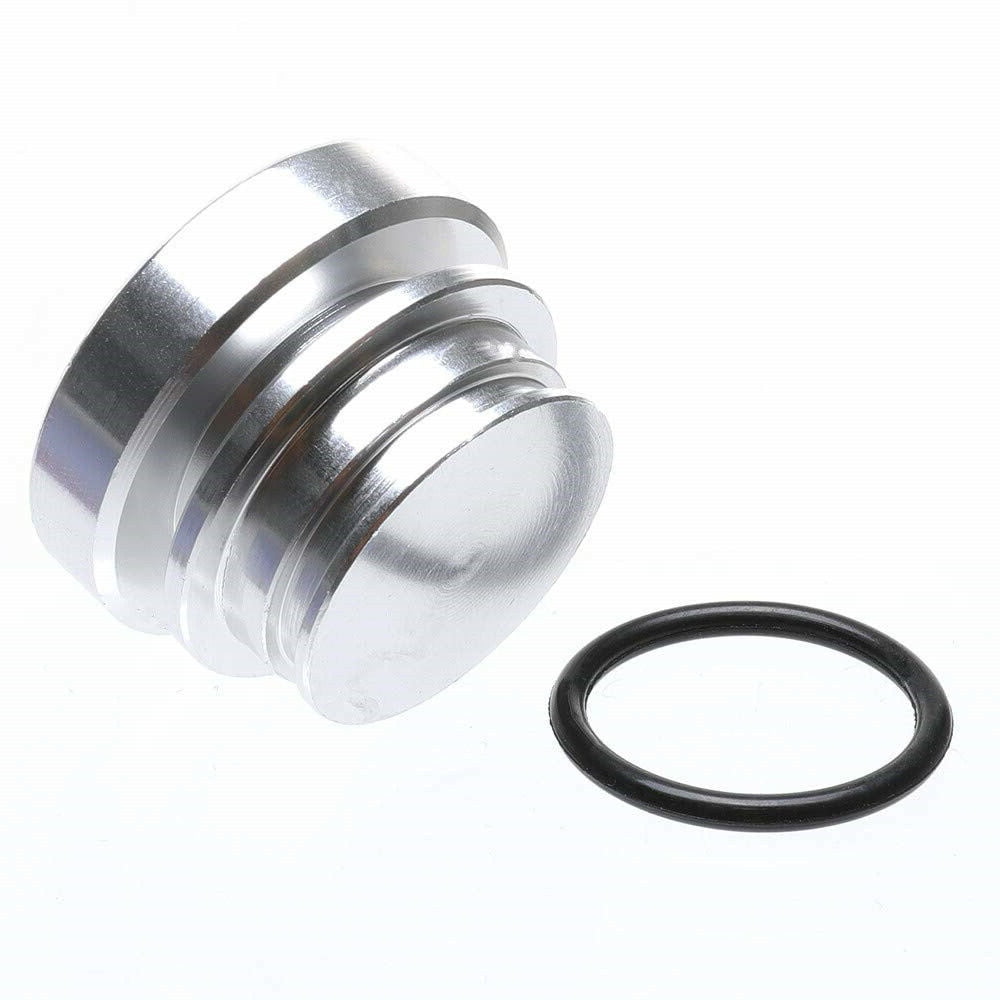 LisFaxbo Billet Aluminum Car Cigarette Lighter Plug Cover Silver For ...