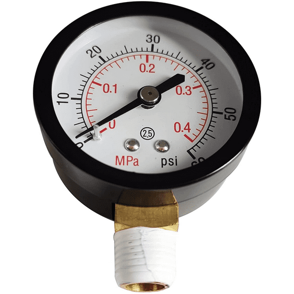 LisFaxbo ECX270861 Boxed Pressure Gauge 0-60 PSI, For Hayward Sand D.E ...