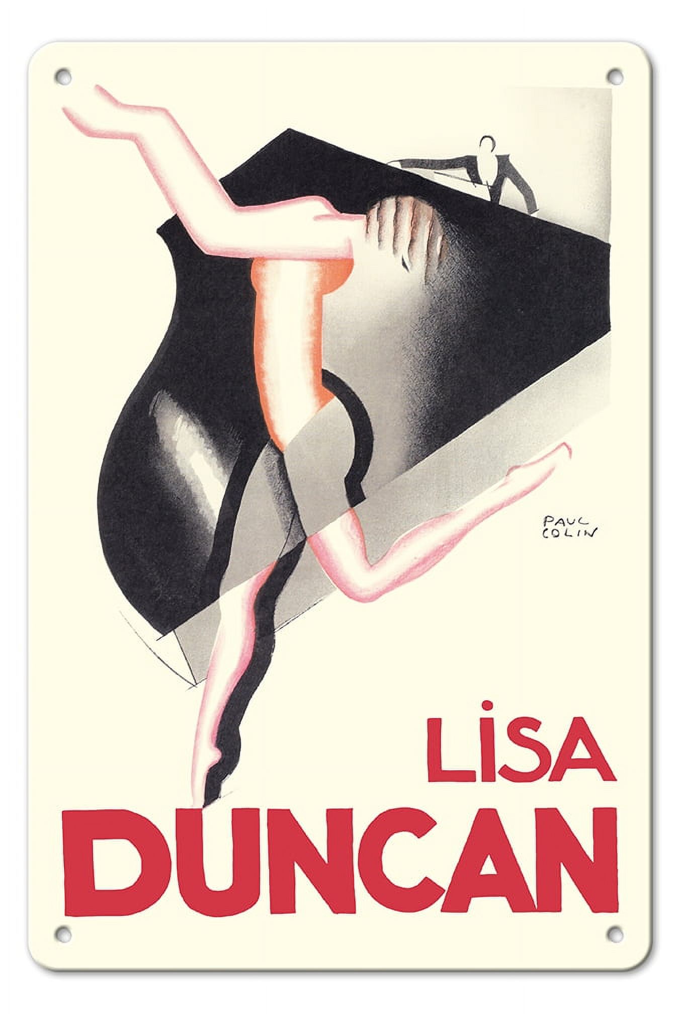 Lisa Duncan - The Isadorables - Modern Dance - Vintage Dance Poster by ...