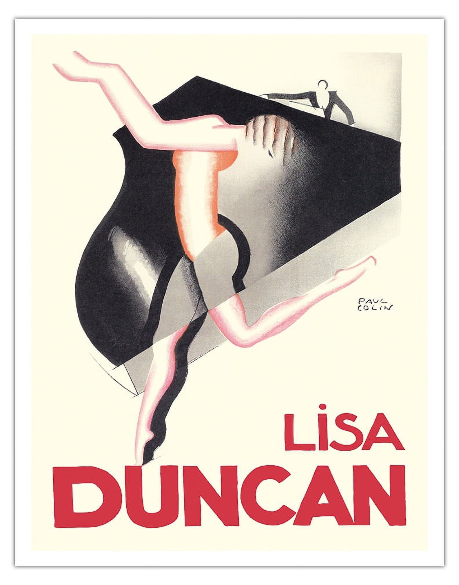 Lisa Duncan - The Isadorables - Modern Dance - Vintage Dance Poster by ...