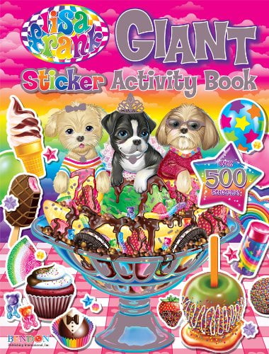 Lisa Frank Activity Book with Over 600 Stickers and Stationery for ...