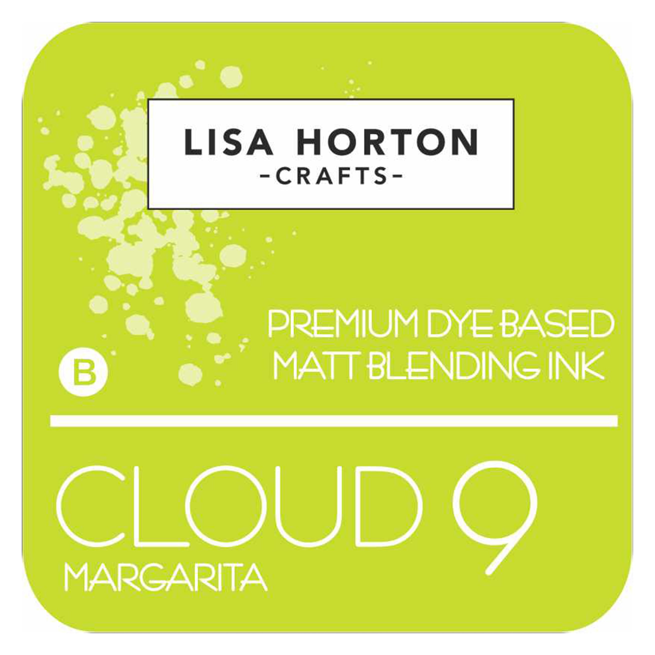 Lisa Horton Crafts Cloud 9 Dye Based Matte Blending Ink Pad-Margarita ...
