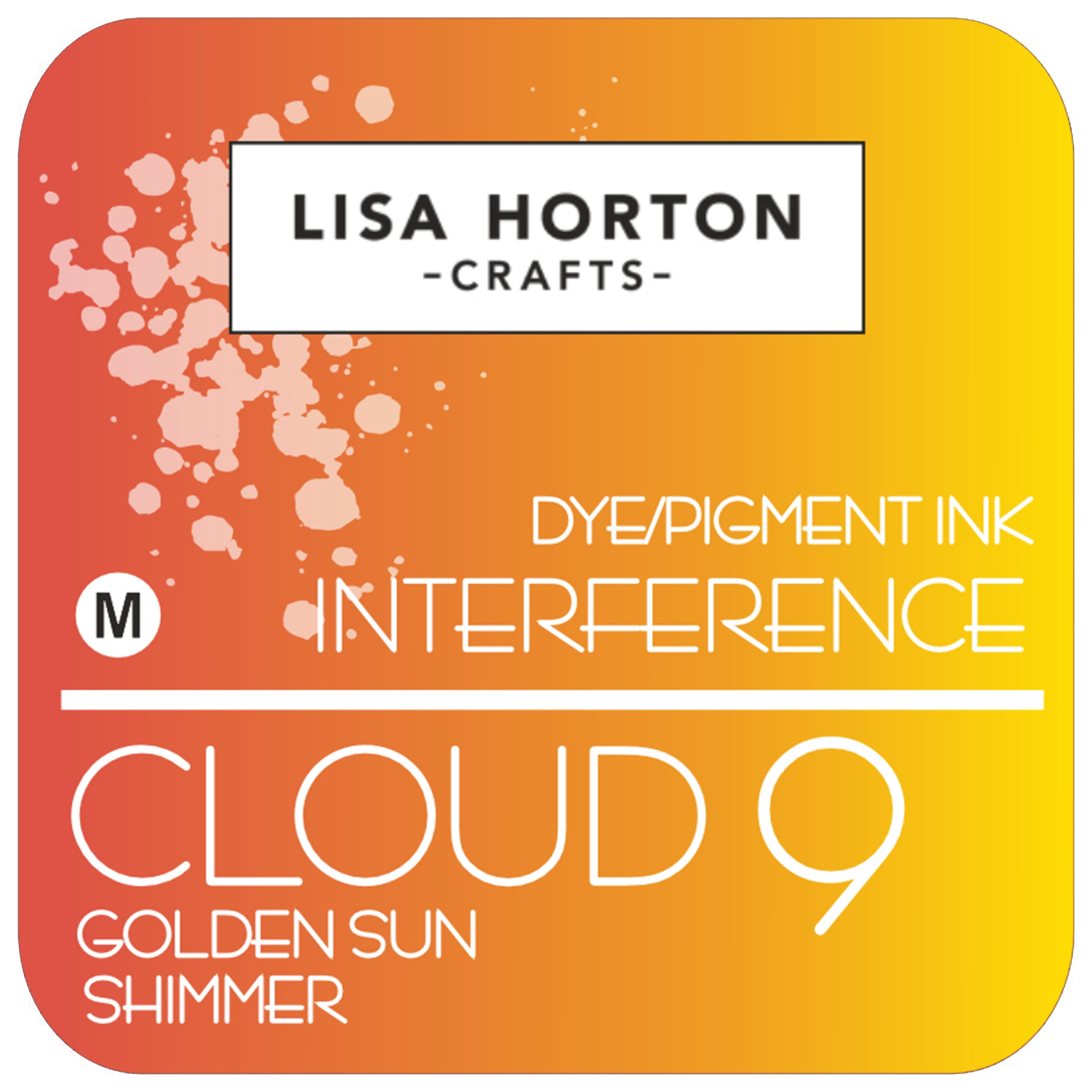 Lisa Horton Crafts Cloud 9 Shimmer Interference Ink Pad -Golden Sun ...