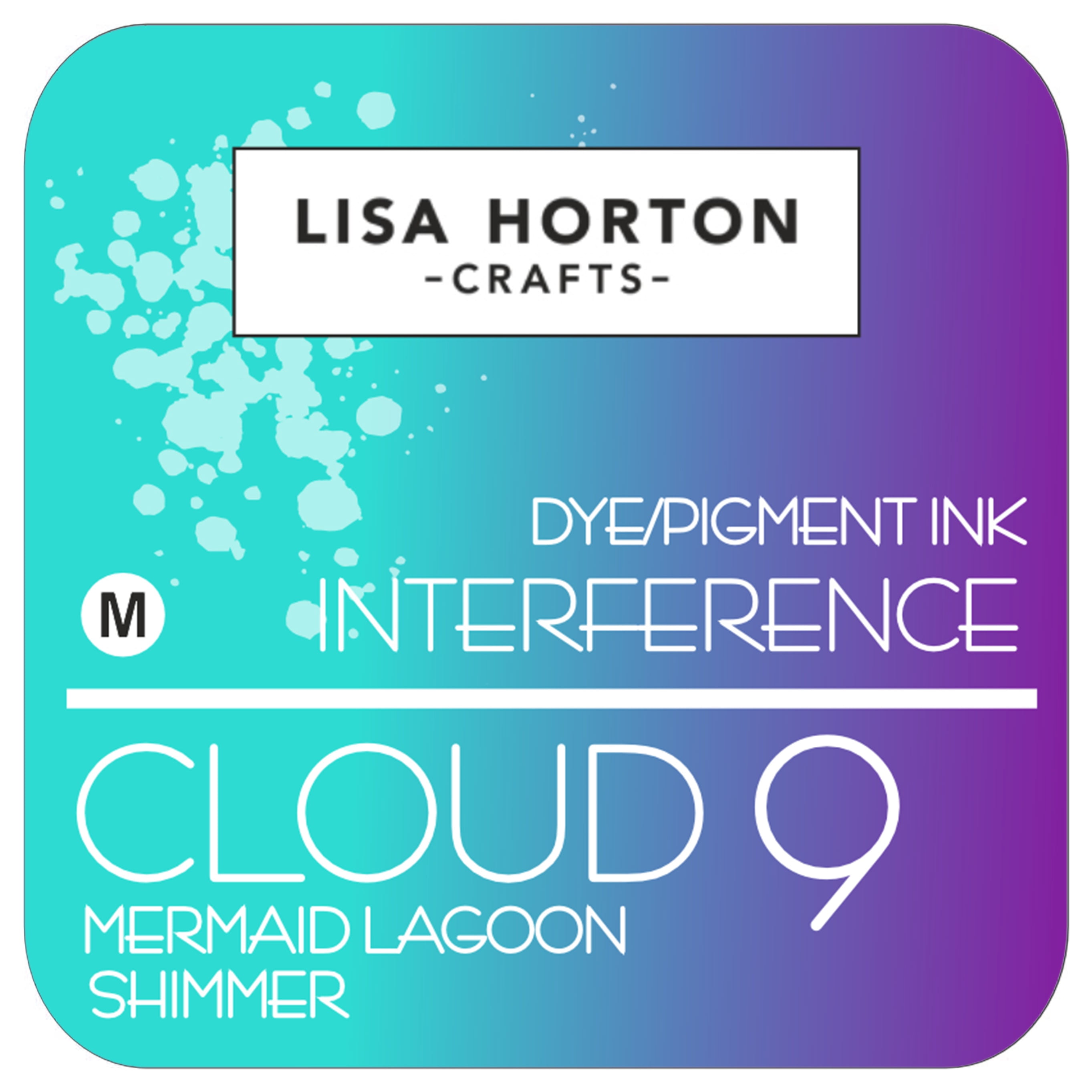Lisa Horton Crafts Cloud 9 Shimmer Interference Ink Pad -Mermaid Lagoon ...