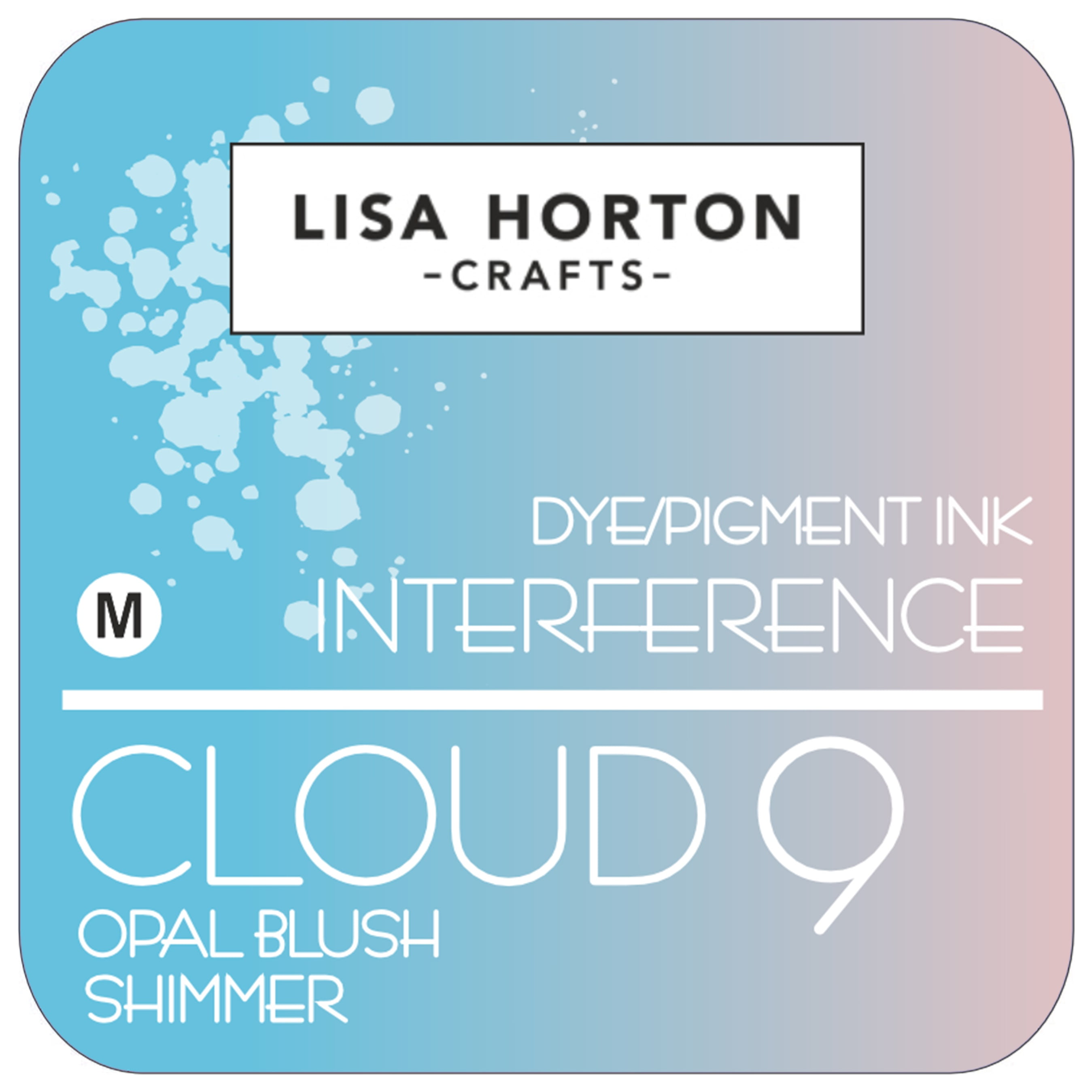 Lisa Horton Crafts Cloud 9 Shimmer Interference Ink Pad -Opal Blush ...