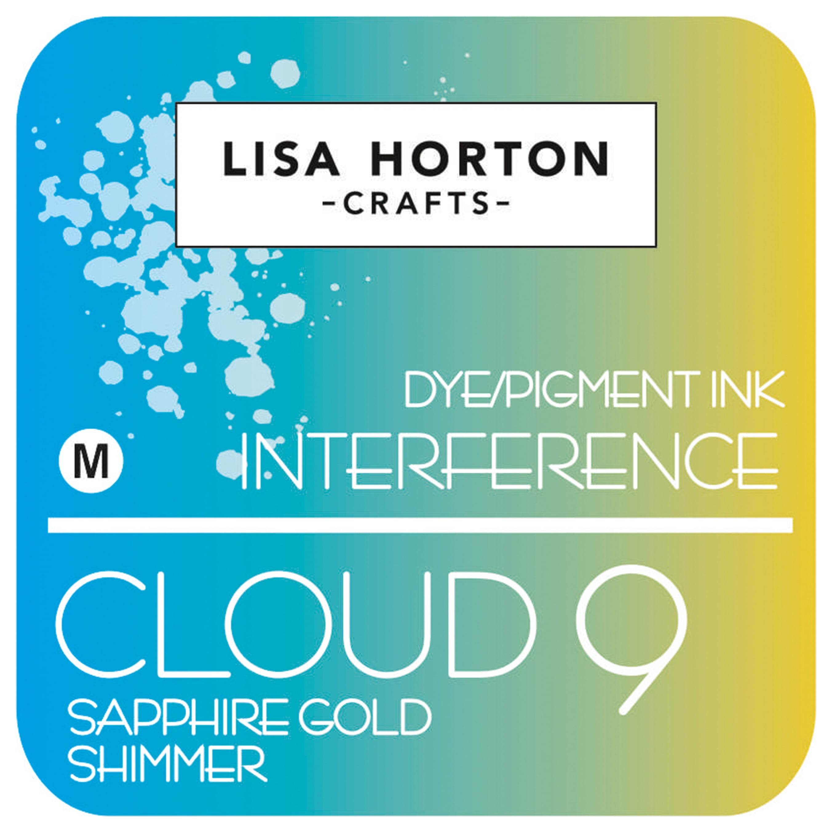 Lisa Horton Crafts Cloud 9 Shimmer Interference Ink Pad -Sapphire Gold ...