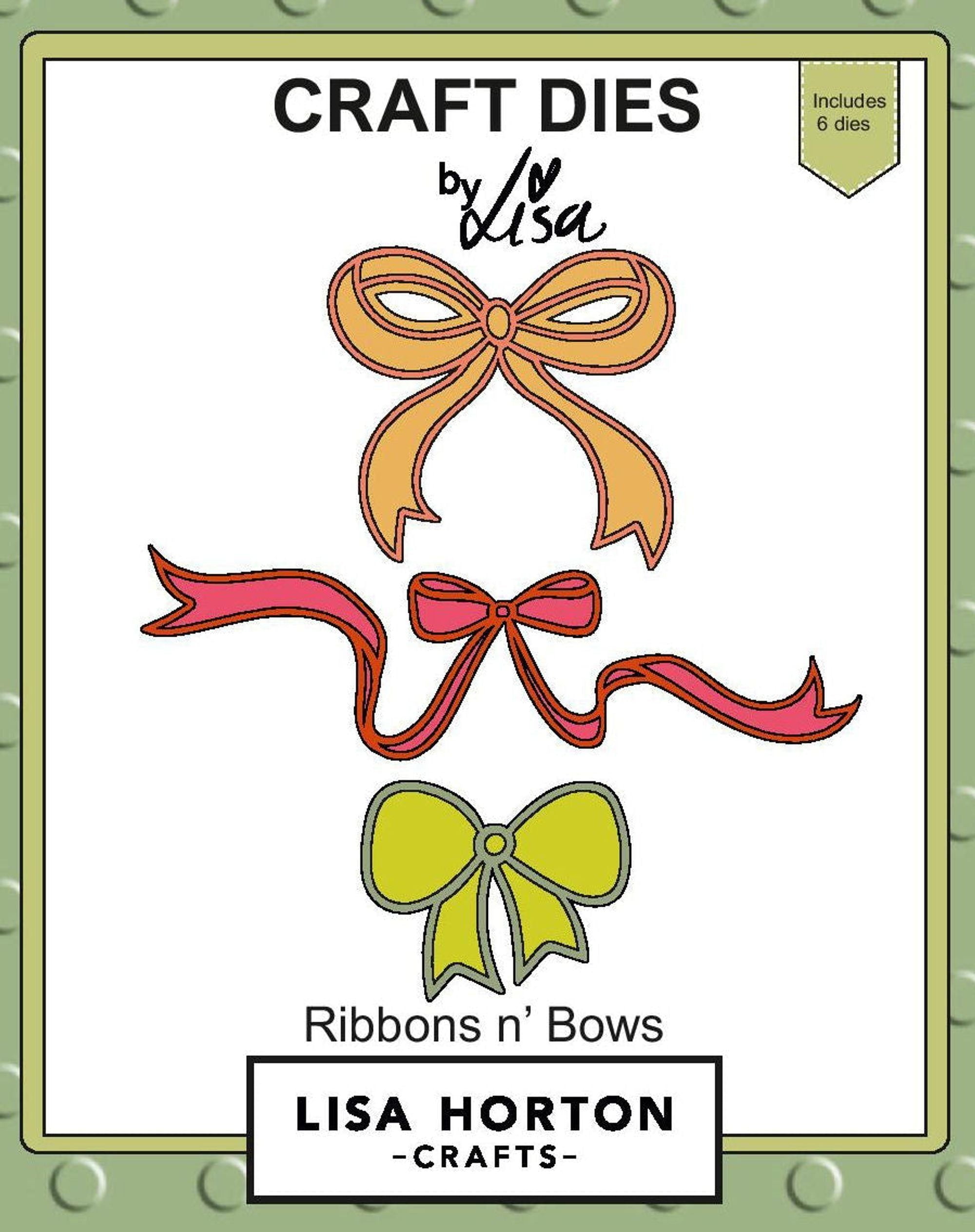 Lisa Horton Die Set - Ribbons And Bows - Walmart.com
